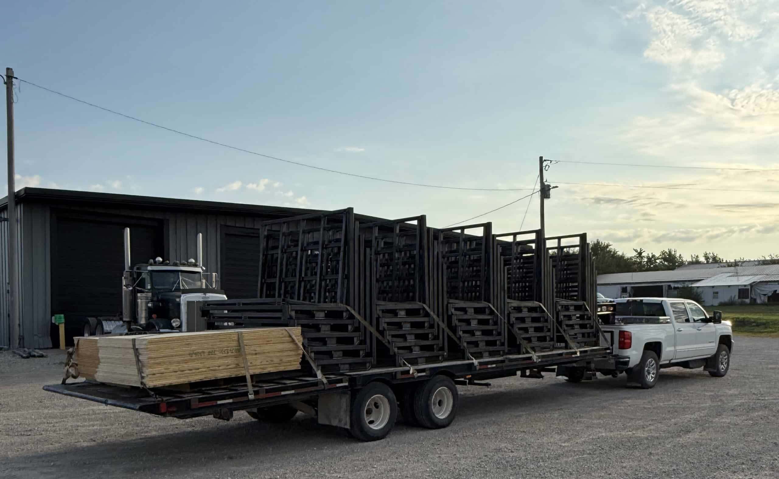 L Buck Glass Rack - Wertzbaugher Services
